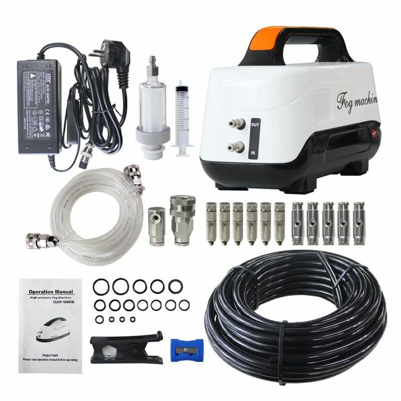 Комплект туманообразования FOG MACHINE 01B , 6 форсунок, 0,2 литр/минута