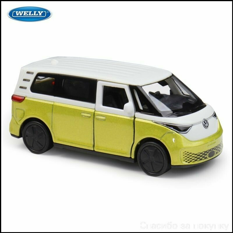Welly 1:36 Volkswagen ID BUZZ модели автомобиля Игрушки Подарок на день рождения