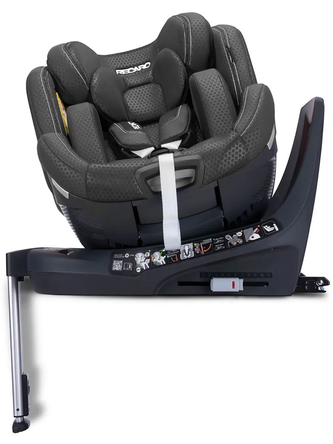 Автокресло 0+/1/2 Recaro XENON 1, черный (fresh black), с рождения до 7 лет, до 21 кг (40 до 125 см)