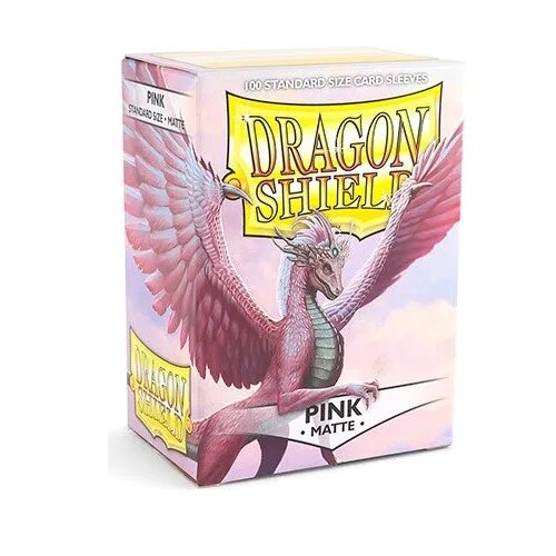 Рукава для карт Dragon Shield Pink Matte 100 шт