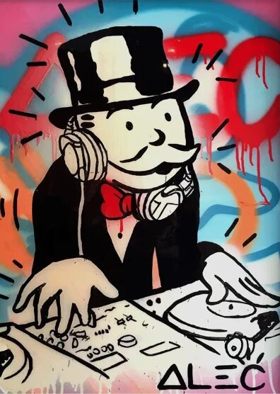 Холст Alec Monopoly "Миллионер" 30x40см, PF54402