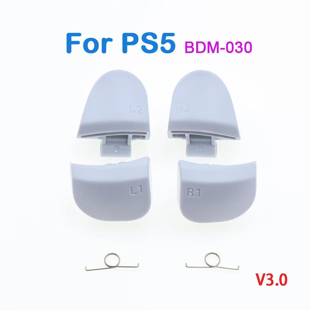 Кнопки триггеры для PS5 BDM-030, комплект 1pc, V3 White