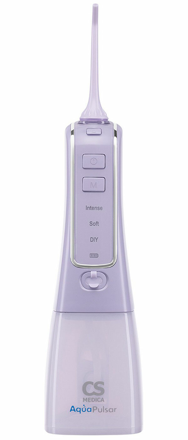 Портативный ирригатор CS Medica AquaPulsar CS-8 Elite Aurora, лиловый