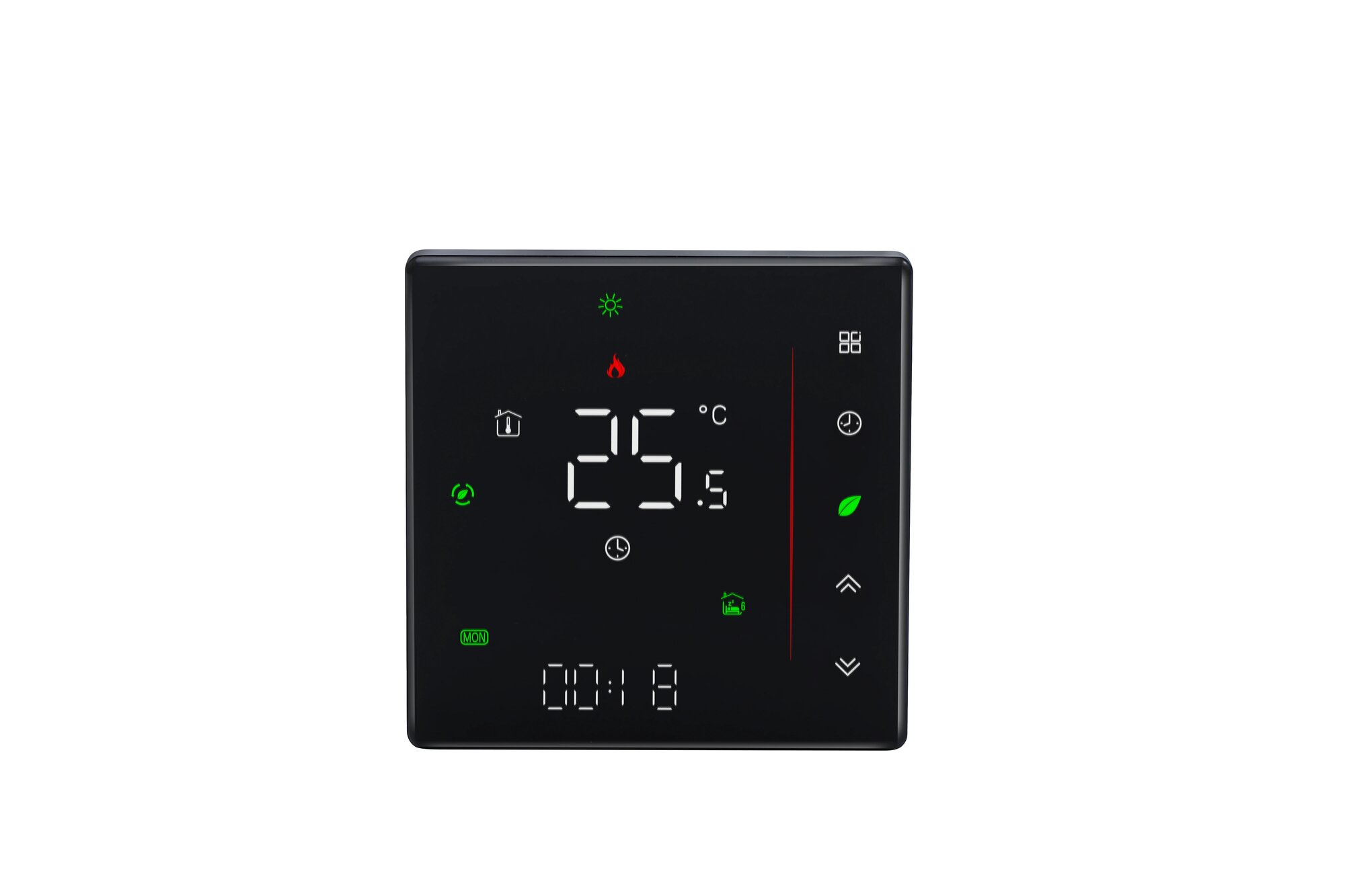 Умный термостат Wenzhi Black, 220В, WZ-006-GA