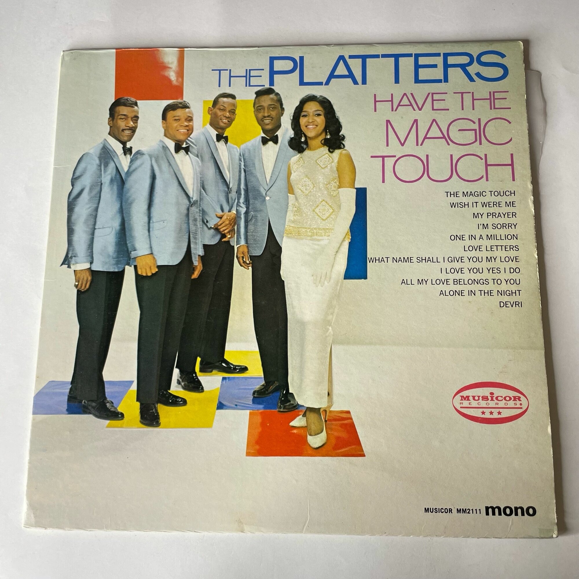 Винтажная виниловая пластинка LP The Platters, Have The Magic Touch (США 1966)