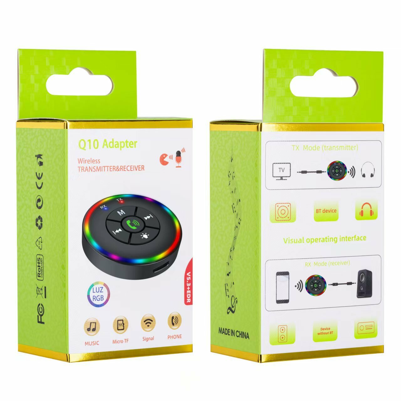 Беспроводной аудиоресивер WALКЕR, USB-AUX-Bluetooth, BTA-320, аудиоусилитель и ресивер с USB-интерфейсом в машину