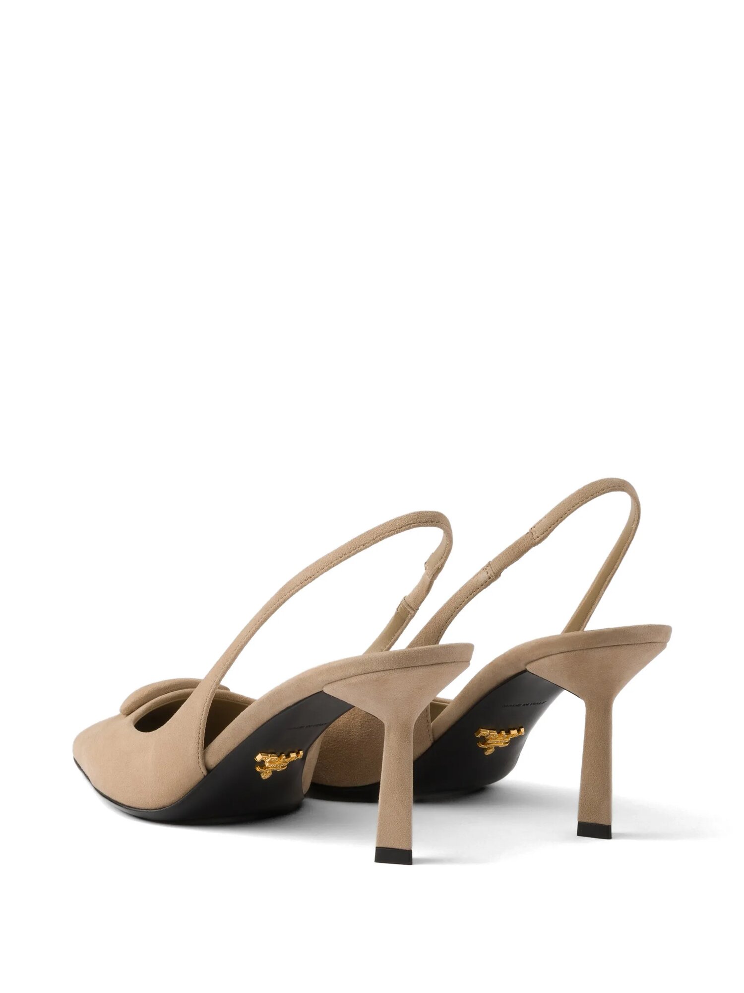 Туфли Prada Suede slingback pumps, размер 39 EU, разноцветный — фото 1