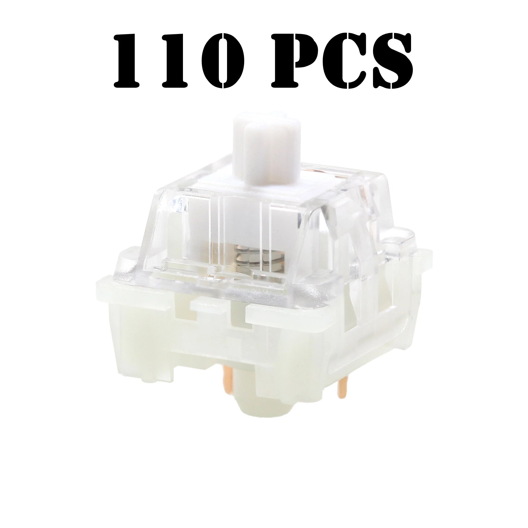 110 шт. AULA GGBOY Kang White V3 переключателей