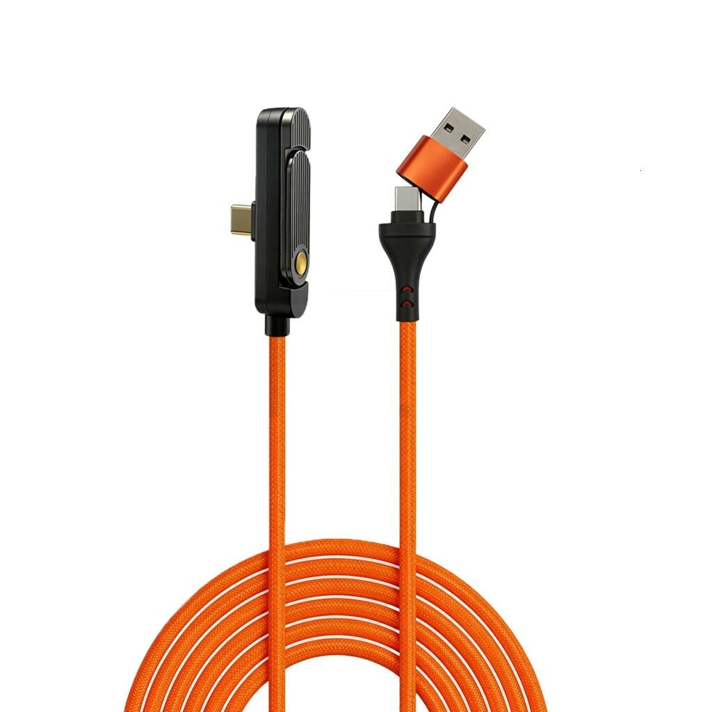Быстрозарядный кабель USB-C 240 Вт, Ora nge - 1m