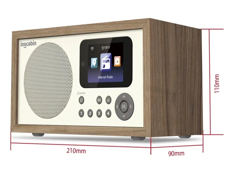 Интернет-радио Ingcabin, D2-brown
