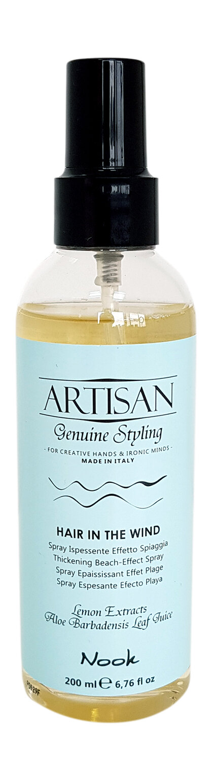 NOOK Hair In The Wind. Thickening Beach-Effect Spray Спрей для волос уплотняющий "Пляжный Эффект", 200 мл