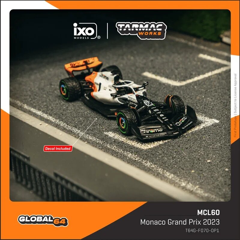 McLaren MCL60 Piastri Monaco Grand Prix 2023 1:64