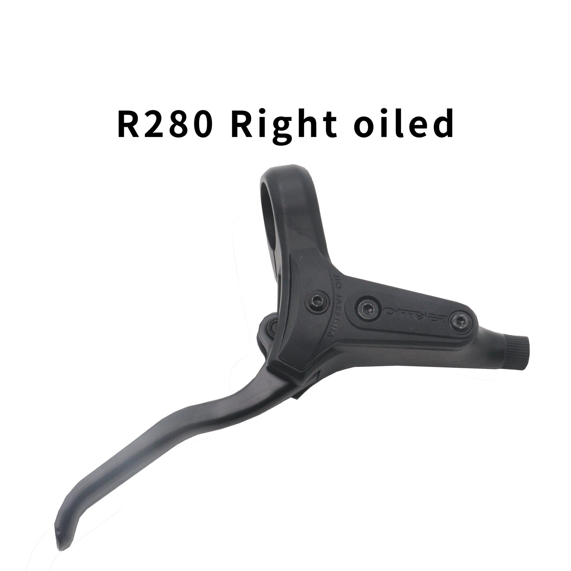 Тормоз дисковый гидравлический Tektro R280 Right oiled, черный