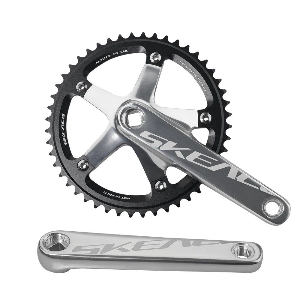 SKEACE Шатуны BMX 48T Алюминий 144BCD Односкоростные 165 мм
