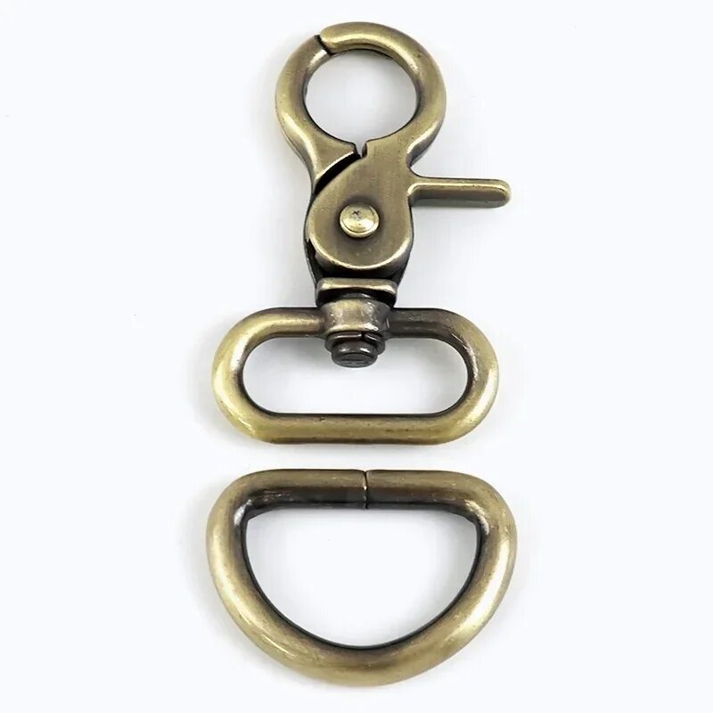 Металлические пряжки Meetee 20-32 мм, 5 комплектов 20mm-5Sets, Brass