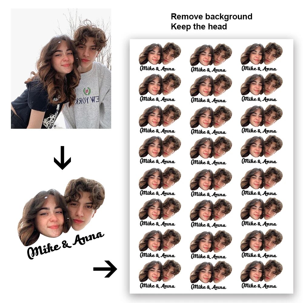 Временные тату-наклейки "Mike & Anna" lover body