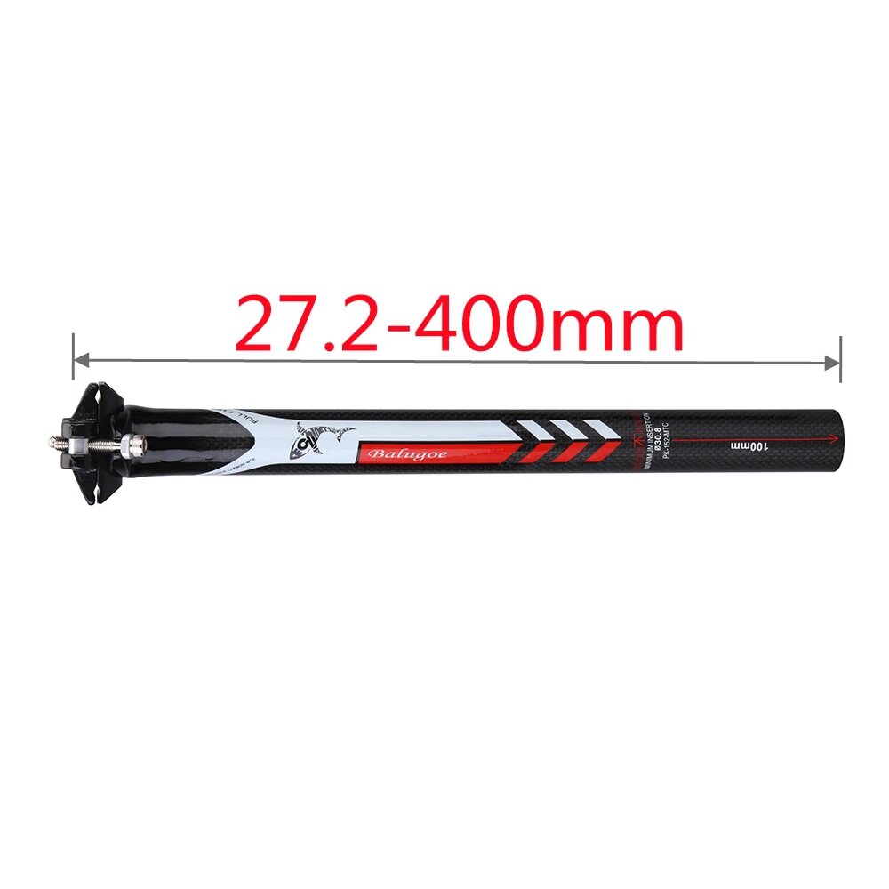 BALUGOE подседельный штырь 27.2-400mm, черный