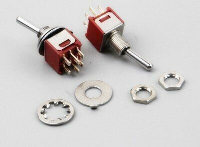 SMTS-202 ON-ON (6pin) 1.5A 250VAC тумблер / 3 штуки