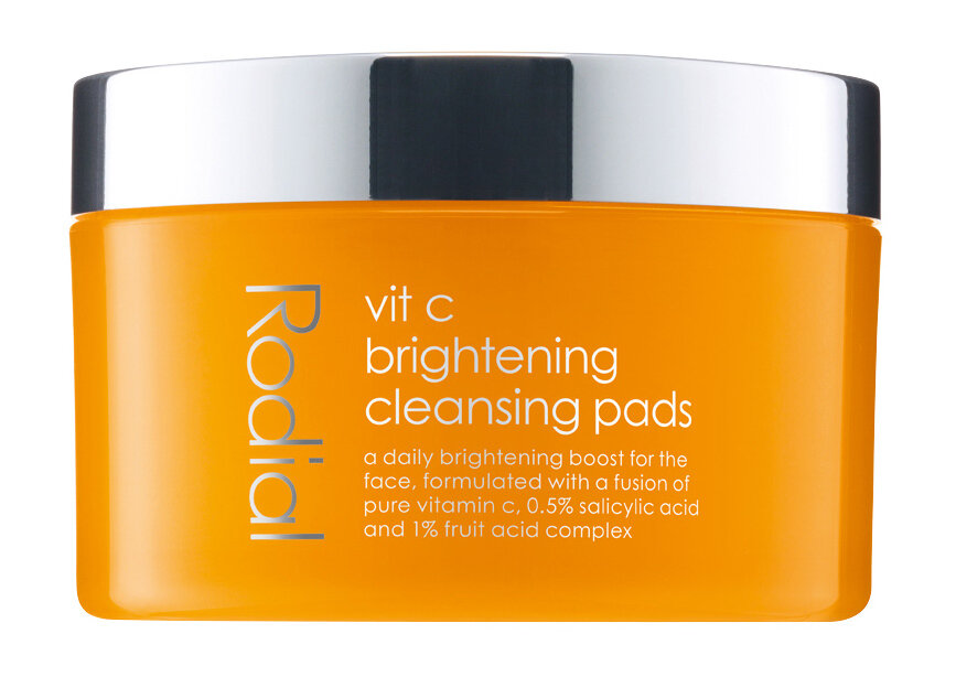 RODIAL Vit C Диски для лица очищающие с витамином С, 50 шт.