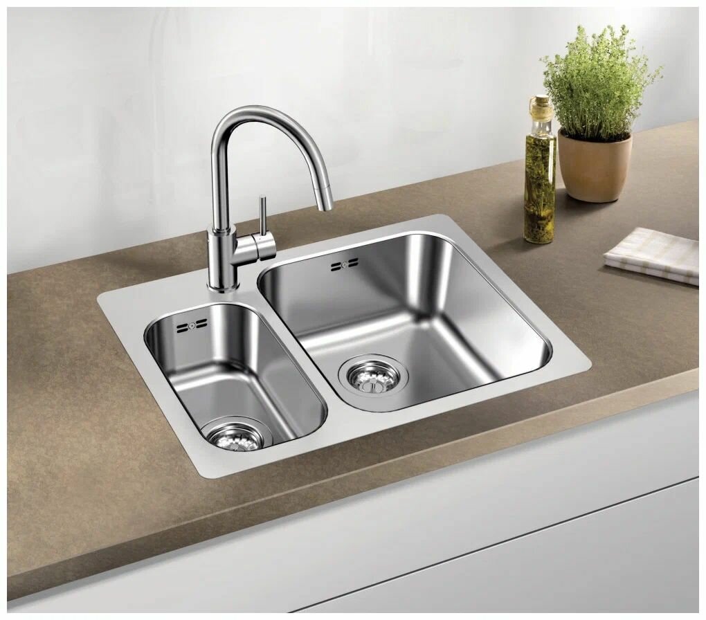 Смеситель для кухни Blanco Mida-S RH HP CHR Chrom