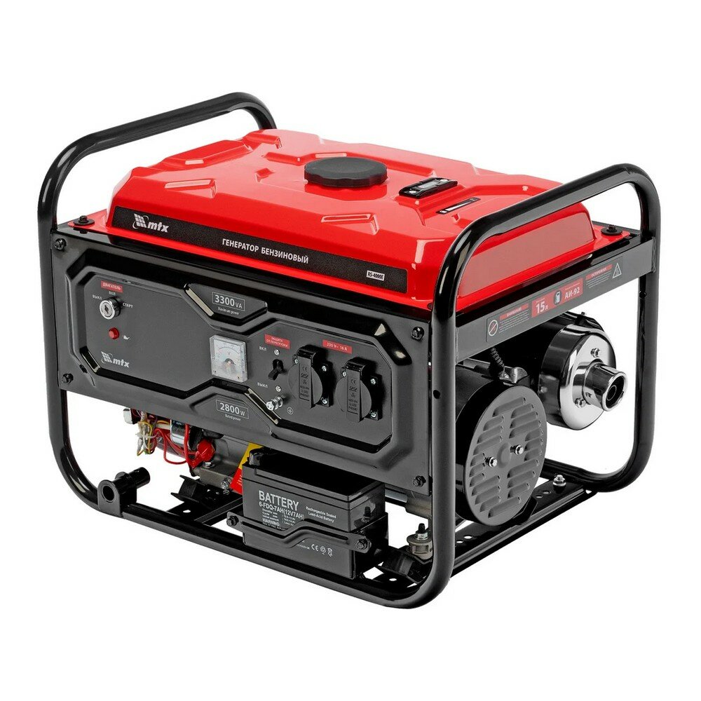 Генератор MTX RS-4000E Red — фото 1