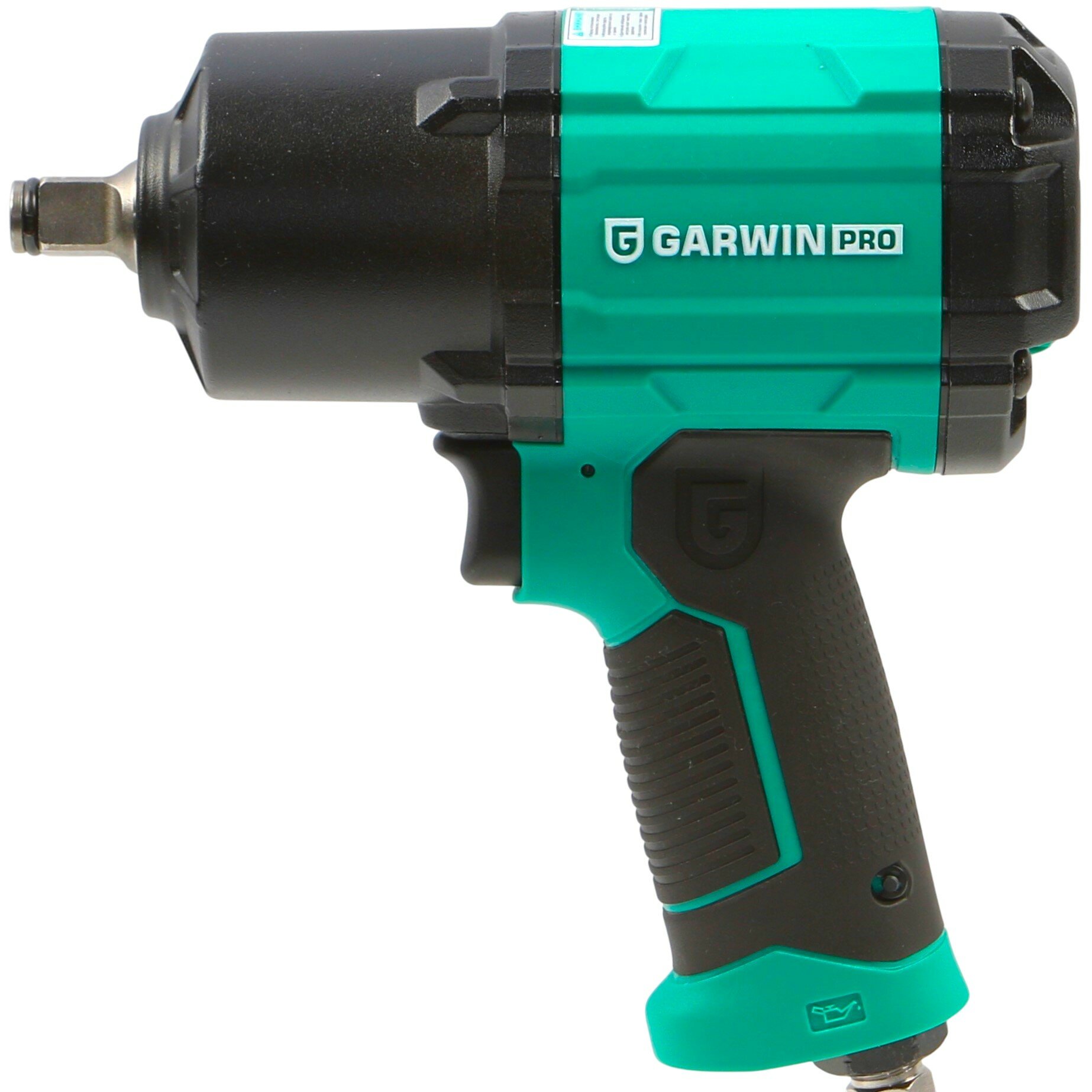 GARWIN PRO 800527-12-1200 Гайковерт пневматический ударный 1/2" 1200 Нм (123 кГм), композитный