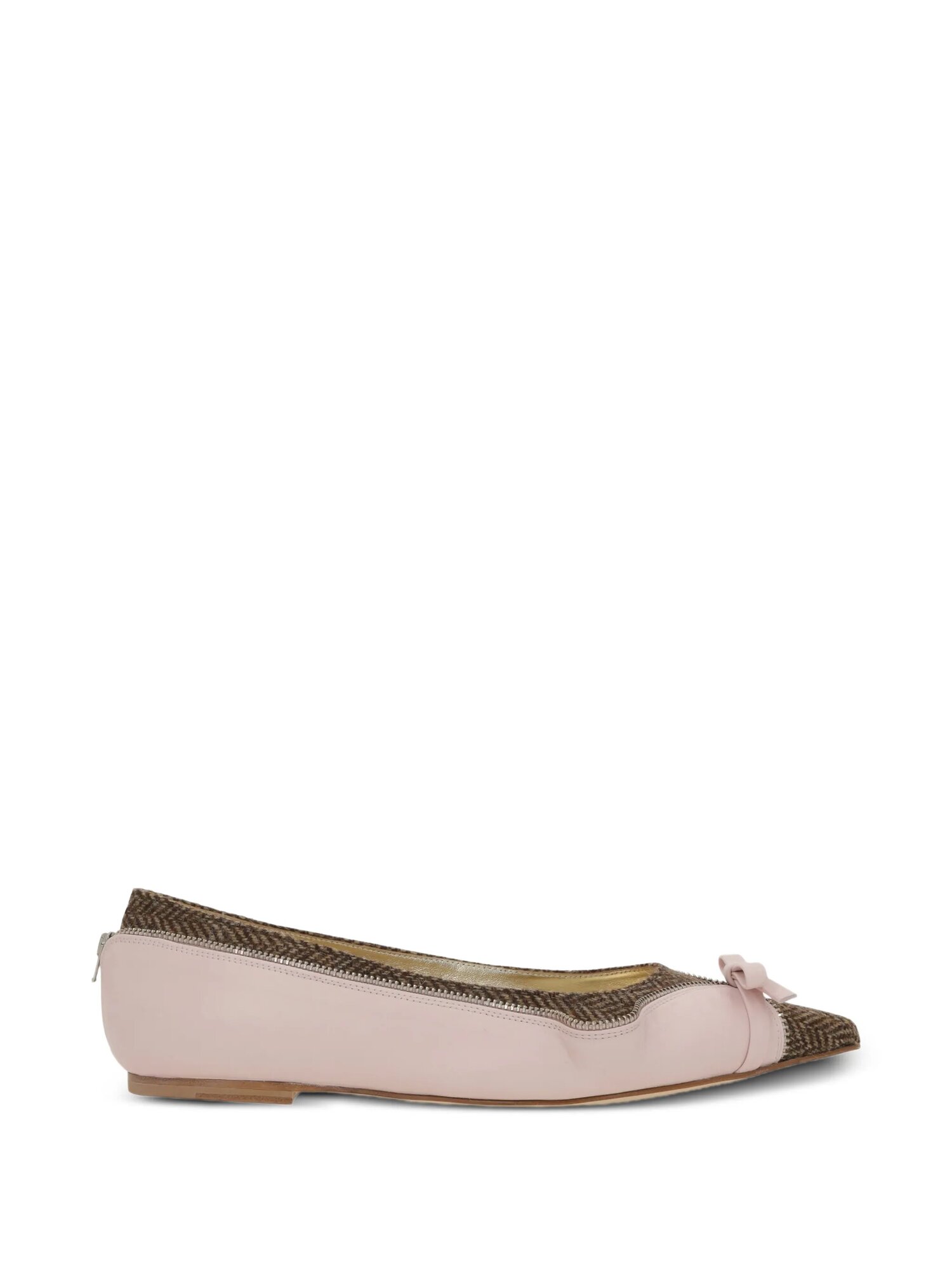 Балетки Unzipped ballet flats