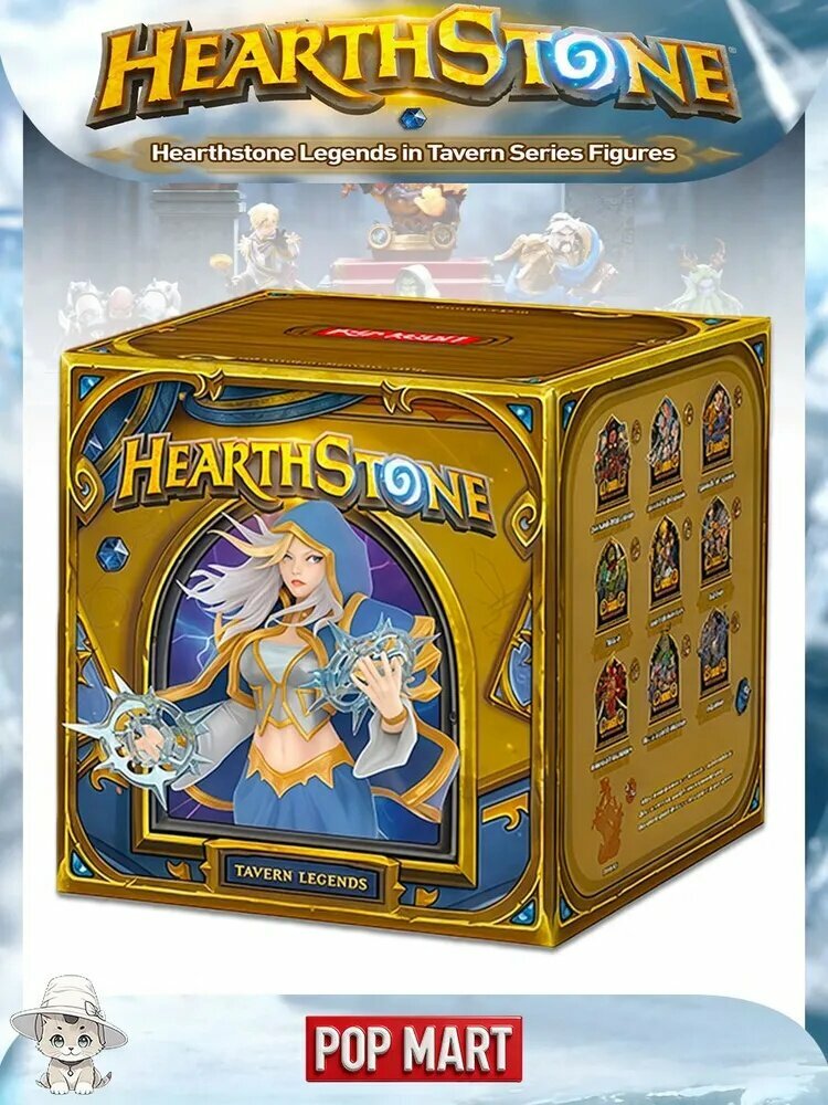 100% Original оригинал Коллекционная Hearthstone Legends in Tavern Series Figures