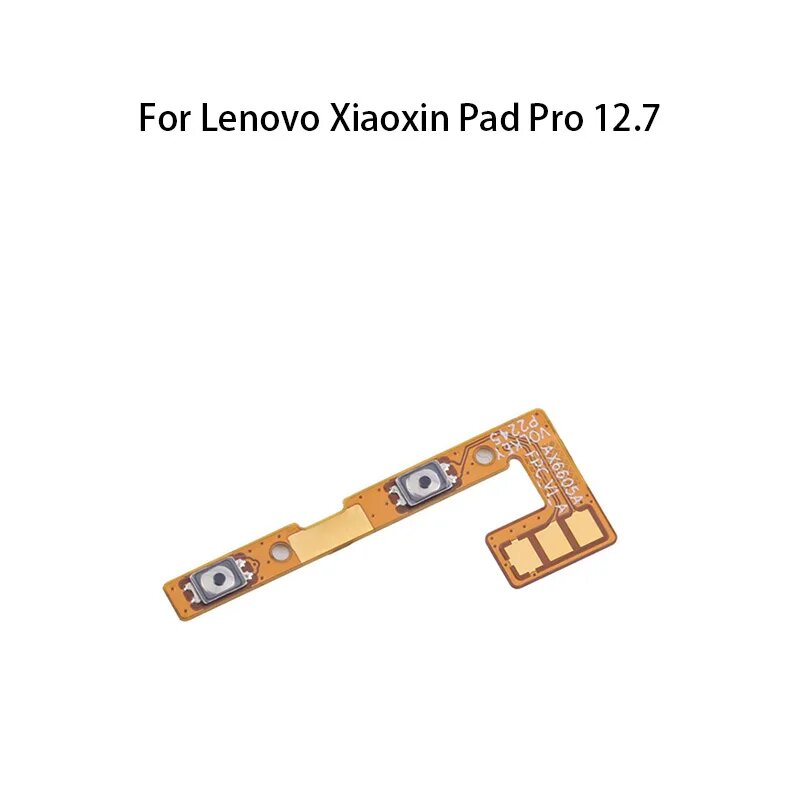 Кнопка включения и выключения громкости, замена гибкого кабеля для Lenovo Xiaoxin Pad Pro 12,7 дюйма, 2023, TB371FC