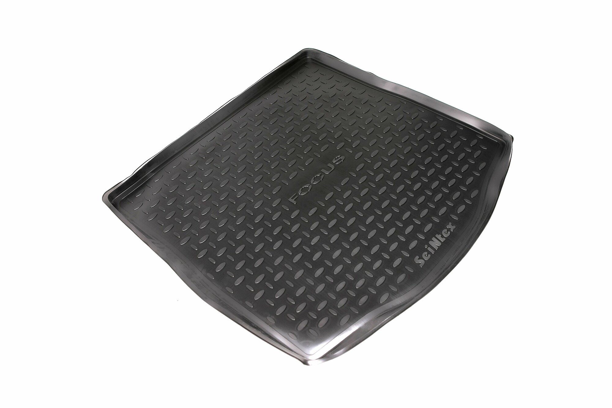 Коврик в багажник Ford Focus II Sedan / Форд Фокус 2 седан 2005-2011 sedan полиуретановый Seintex 01253