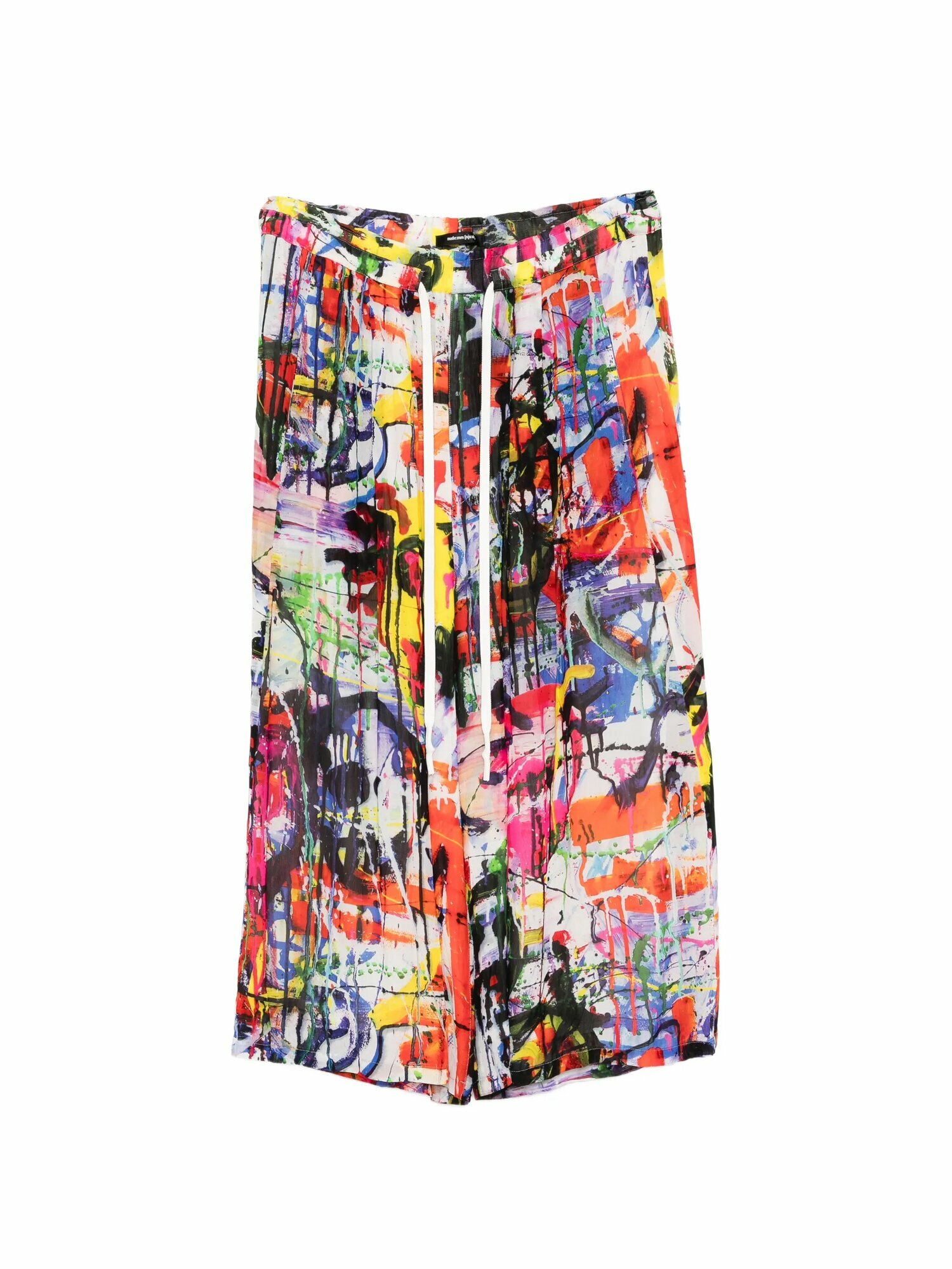 Брюки Paint-splatter wide-leg tousers