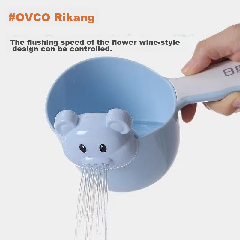 Rikang Water Scoop, Baby Bath Water Scoop, Infant Water Ladle, RK-3684, Blue