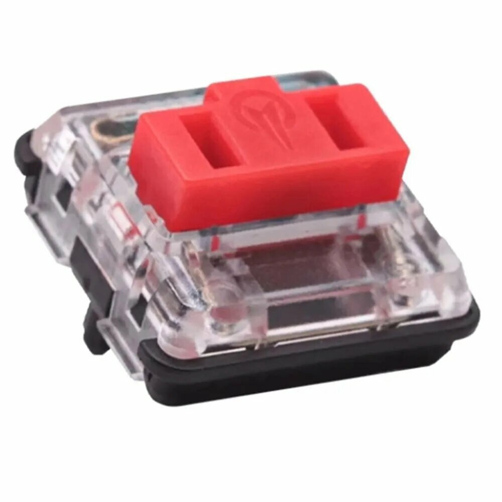 70 шт. Kailh Low Profile Choc Switch 1350 RGB для клавиатуры красного цвета