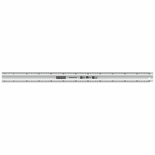 Линейка алюминиевая STAYER 0,6 м