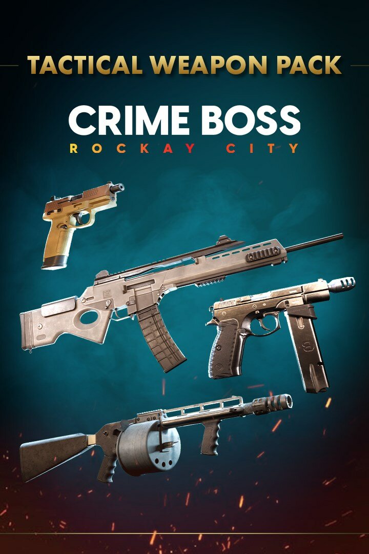 Дополнение Crime Boss: Rockay City - Tactical Weapon Pack — Xbox Series X|S — Ключ активации