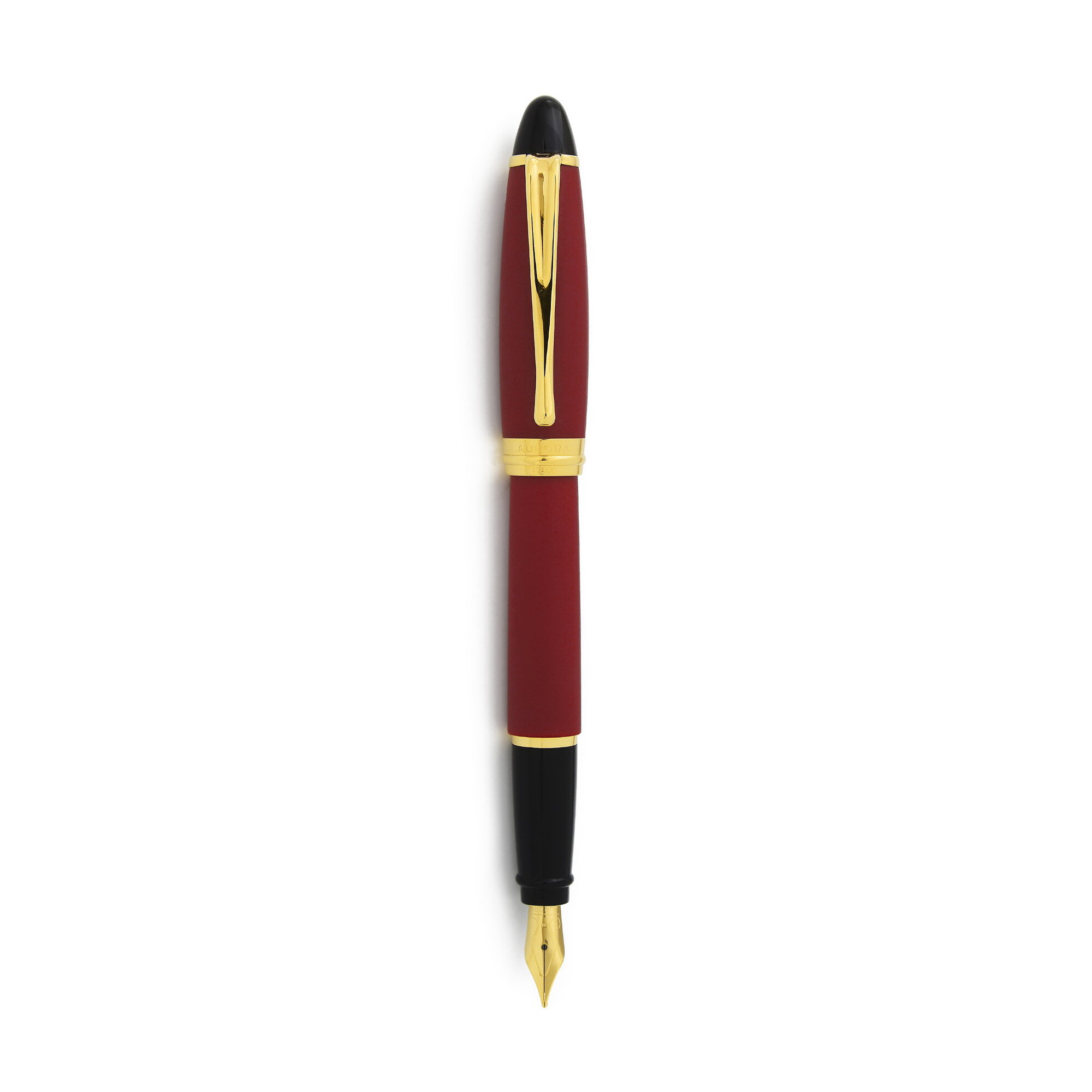 Перьевая ручка Aurora Ipsilon Satin Bordeaux GT, перо М, в подарочной коробке B10-DXM