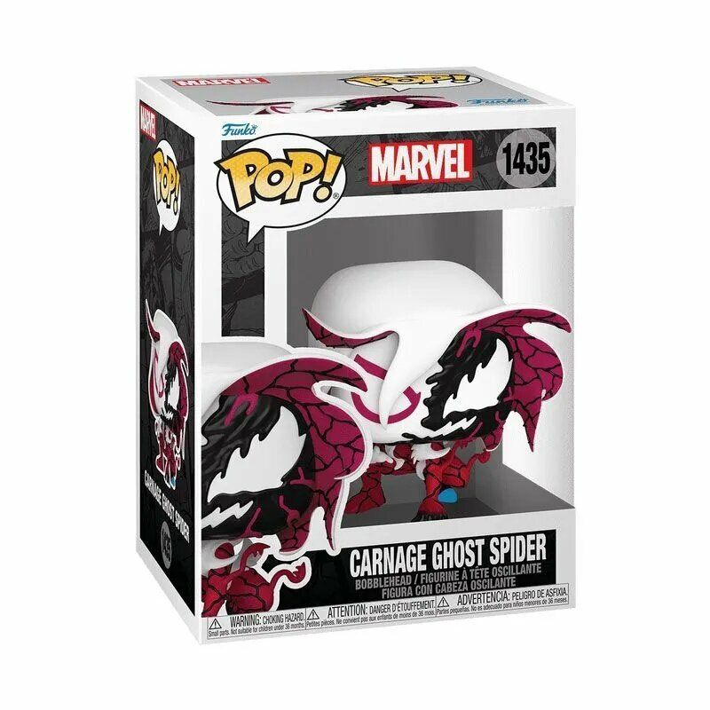 Фигурка Funko Pop Marvel Carnage Ghost Spider (1435) 82645