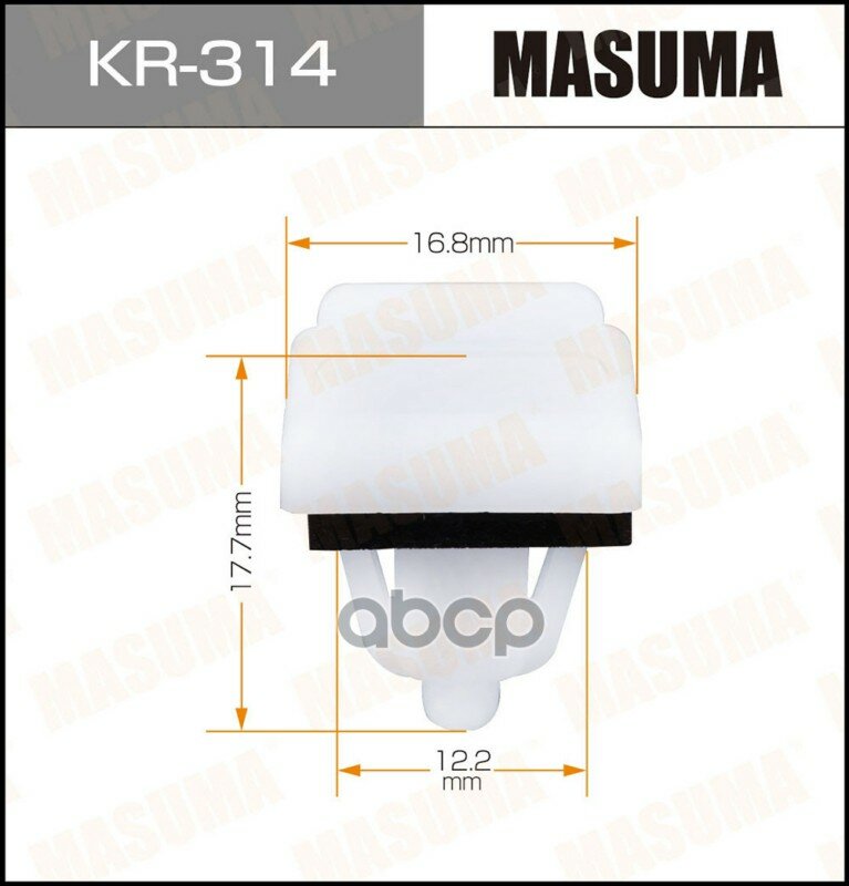 Клиса автомобильная (автокрееж) MASUMA 314-KR [] Masuma арт. KR314