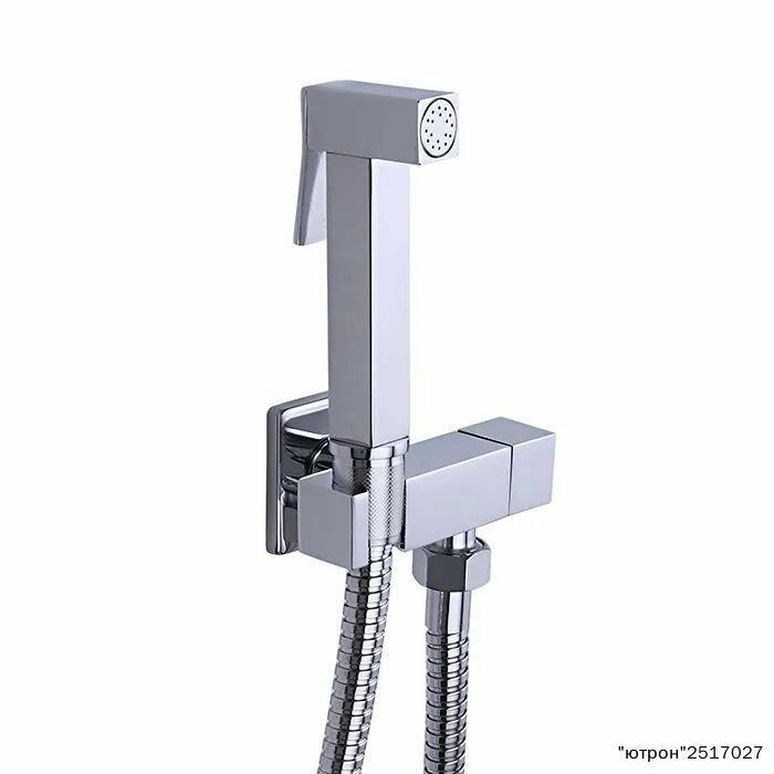 Гигиенический набор (кран для холодной воды) F7502 хром, латунь