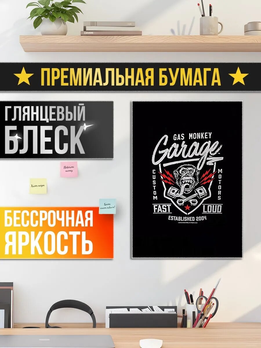 Постер на стену Gas Monkey Garage — фото 1