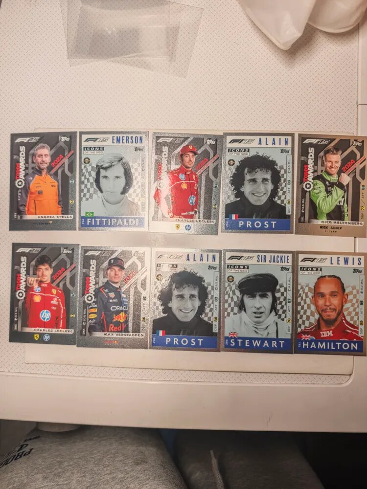 Коллекционная карточка Topps 2025 Turbo Attax F1