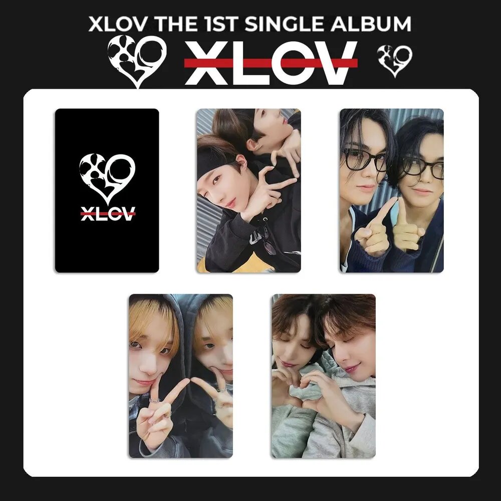 Карточки XLOV I'MMA BE K-pop карточки коллекционные 5.4*8.6cm 4 шт