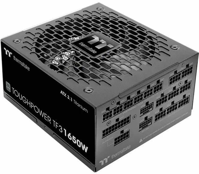 Блок питания Thermaltake Toughpower TF3 Gen.5 1650W (PS-TPD-1650FNFATE-1) ATX 3.1, PCIe 5.1, 80+ titanium, черный