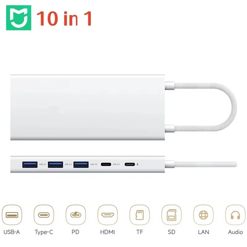 MIJIA Type-C 10 в 1 Док-станция