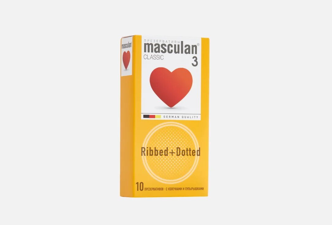 Masculan Classic Презервативы 10 шт