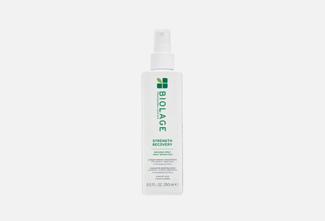 BIOLAGE Strength Recovery Восстанавливающий спрей для поврежденных волос 250 мл