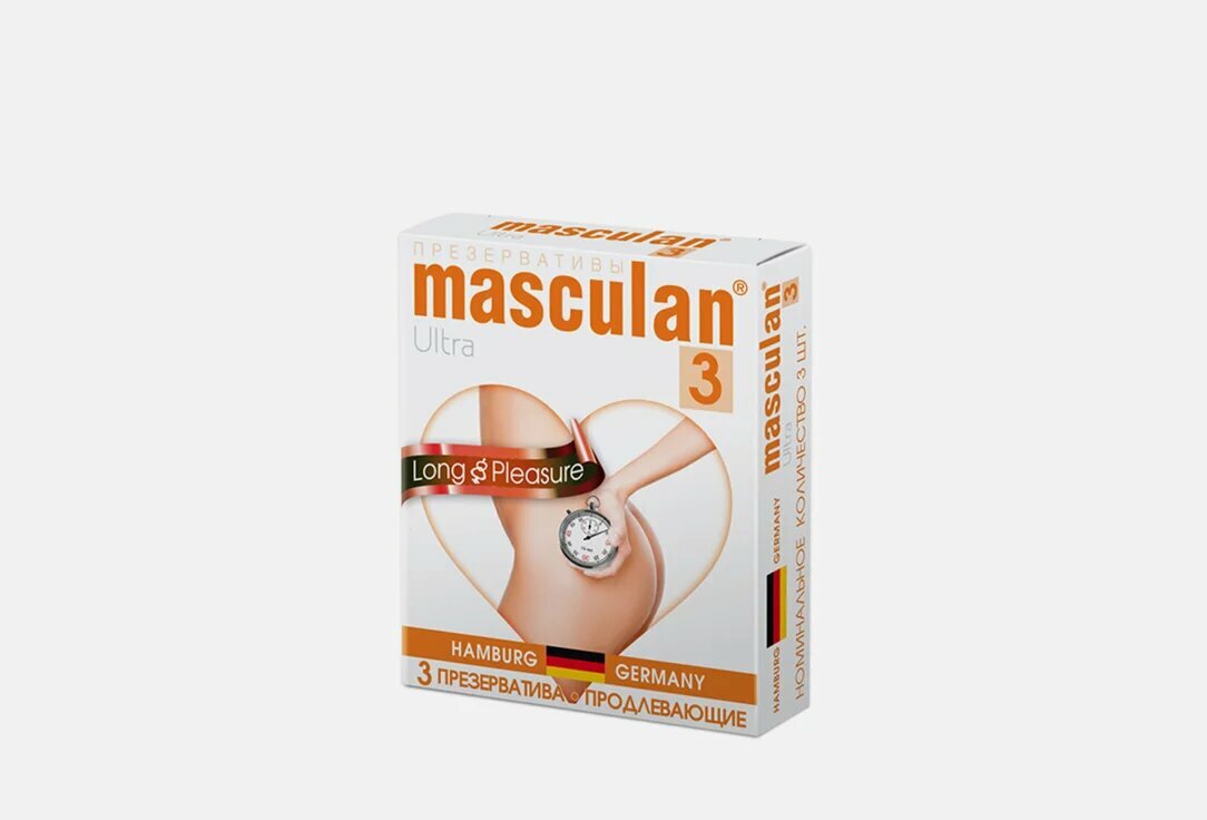 Masculan Ultra Презервативы 3 шт