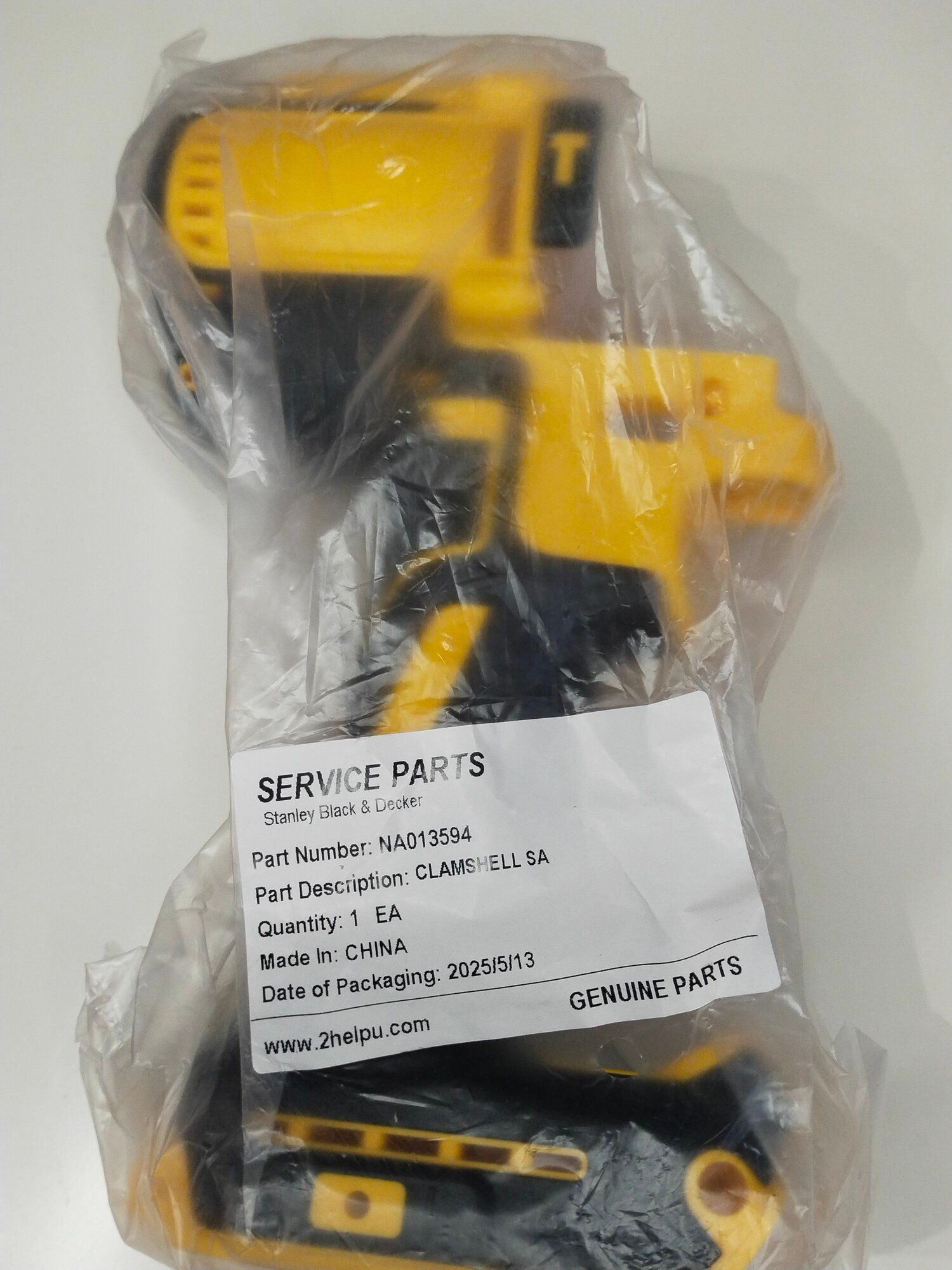 Корпус шуруповерта DeWALT DCD991, DCD996 NA013594