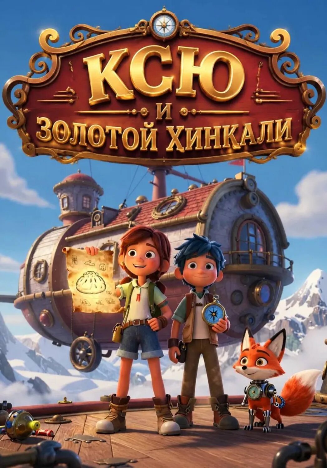 Ксю и Золотой Хинкали [Цифровая книга]