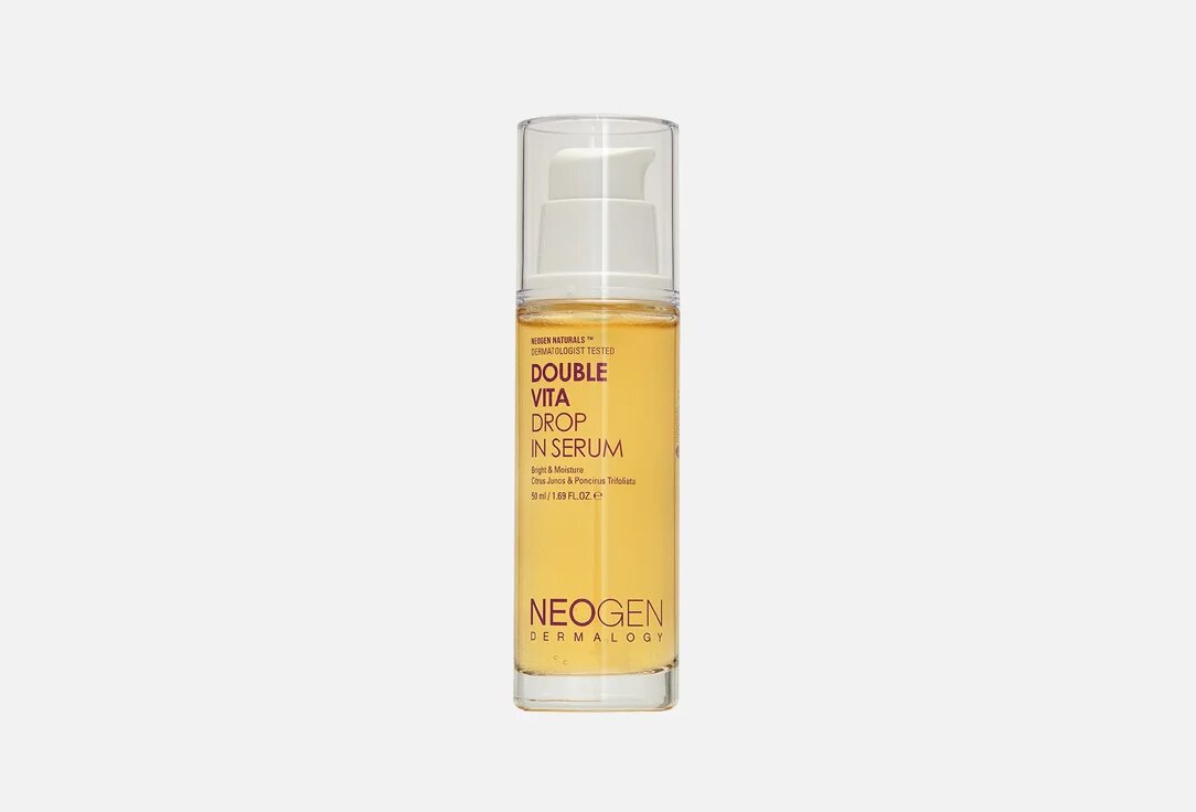 Neogen DOUBLE VITA DROP IN SERUM Сыворотка для лица с эффектом сияния 50мл